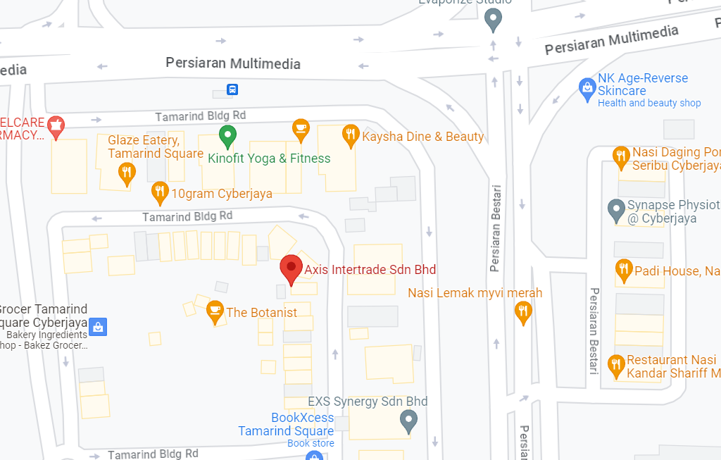 Contact Us - Axis Intertrade Sdn Bhd